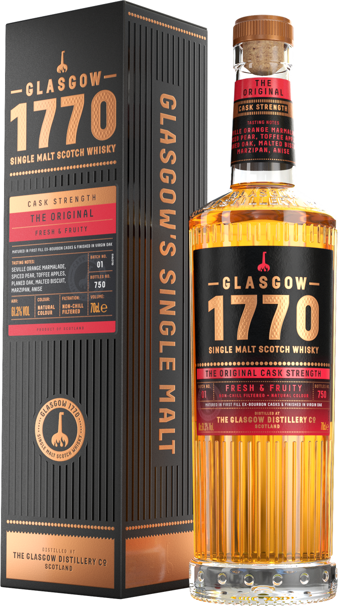 Glasgow 1770 The Original Cask Strength Batch 01 – The Scottish Gantry