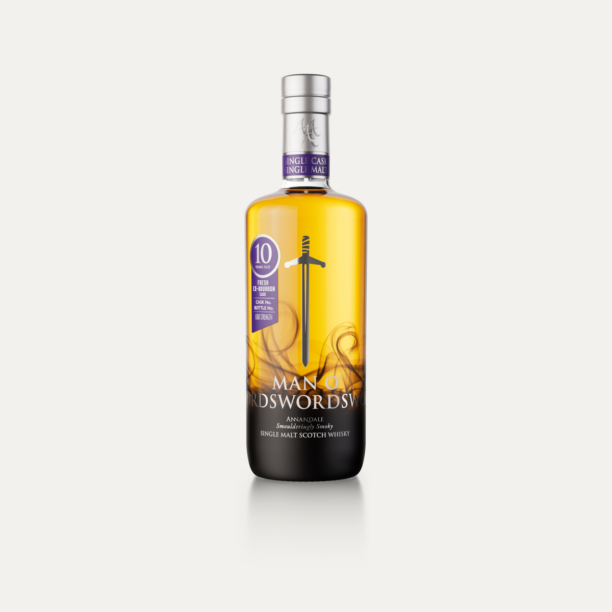 Man O’Sword 10 Year Old Fresh Ex Bourbon 2015 Cask 69 – The Scottish Gantry