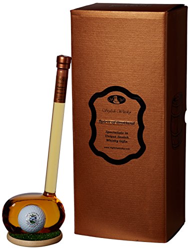 STYLISH WHISKY Golf Club Shaped Bottle with Golf Ball Blended Whisky ...